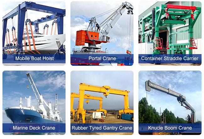 50t~100t Floating Dock Portal Crane With CCS Certificate Customized Design