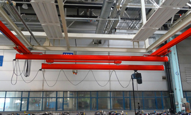Overhung And Extending Bridge Kbk Cranes Overhead Rail System