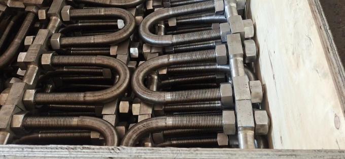 U Bolt With Splints Hoist Crane Parts Of Different Thicknesses