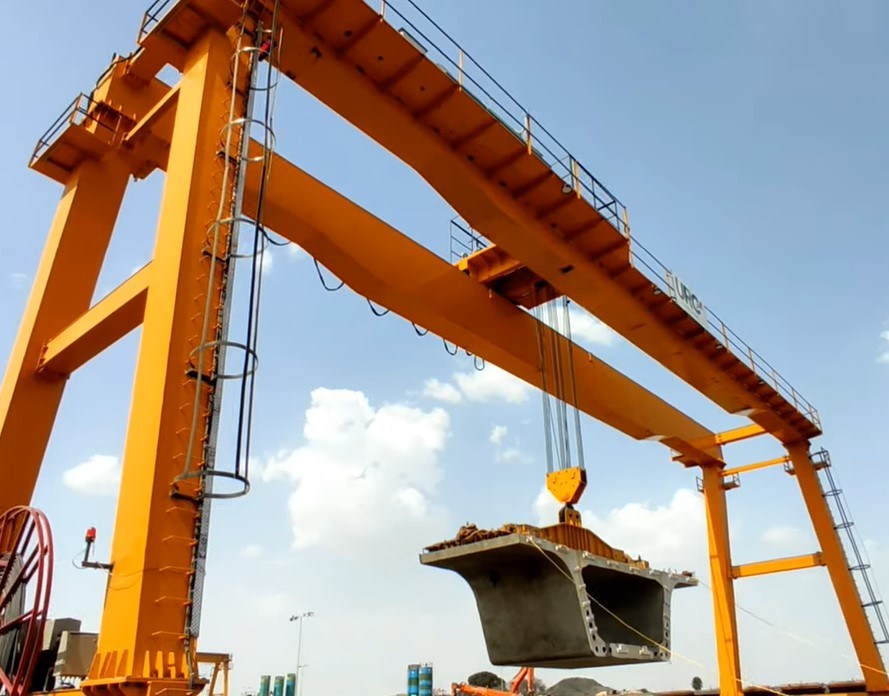 Open Storage Yard Rail Gantry Crane Electric Gantry Crane 5m to 110m ...