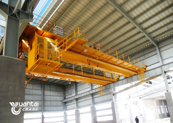 QD Type Double Girder Overhead Crane , Mobile Overhead Crane 24 Months ...
