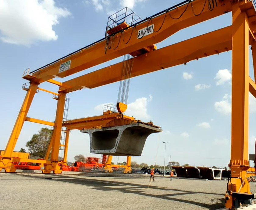 Open Storage Yard Rail Gantry Crane Electric Gantry Crane 5m to 110m ...