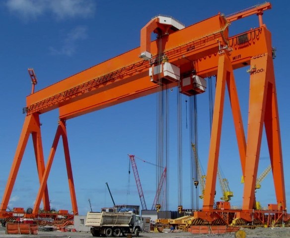 Rail Ganry Cranes, Shipyard crane, shipbuilding crane Rail Ganry Cranes, Shipyard crane, shipbuilding crane