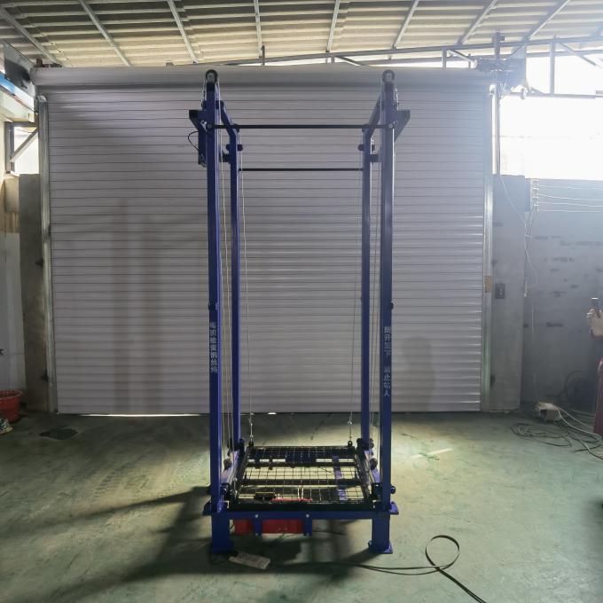 Full Automatic Work Scaffolding Lifting Equipment Folding Movable 300kg
